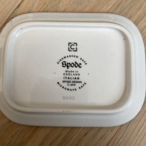 Spode | Dining | Spode Blue Italian Mini Cheese Wedge Dish | Poshmark